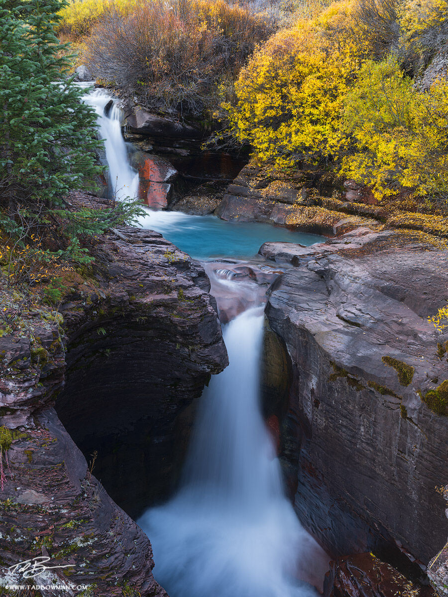 Fall Cascade | San Juan National Forest, Colorado | Colorado Mountain ...